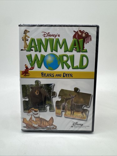 Disney's Animal World BEARS and DEER Animals Nature Educational DVD NEW ...