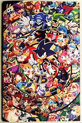 SONIC The HEDGEHOG Comic Book IDW #75 Cover RIA November 2024 Bagged ...