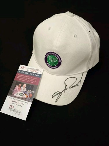 CASPER RUUD Signed White Wimbledon Hat Cap - COA JSA | eBay