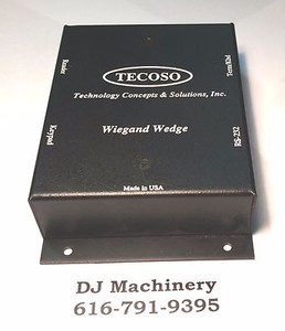 TECOSO Wiegand Wedge converter splitter ? extender ? Reader Unit Keypad ...