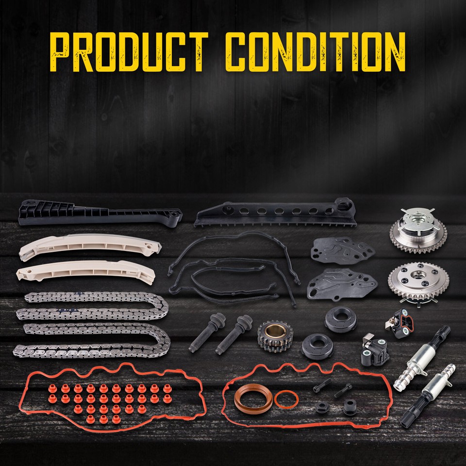 For 2005-2008 FORD F-250 F-350 SUPER DUTY 5.4 Timing Chain Kit Cam ...