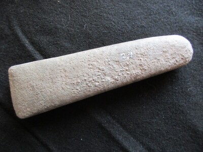 LARGE NATIVE AMERICAN STONE CELT, AMERICAN INDIAN STONE CELT, PORT-0323 ...