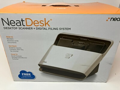 The Neat Company NeatDesk Desktop Scanner and Digital Filing System ...