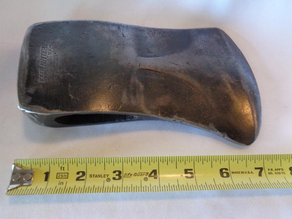 VINTAGE KEEN KUTTER (USA) 4# SINGLE BIT PHANTOM BEVEL AXE HEAD - FREE ...