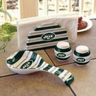 New York Jets NFL Tabletop Trio Dining Set MemoryCo. | eBay
