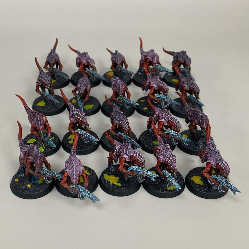 LARGE TYRANIDS ARMY FORCE PAINTED LEVIATHAN WARHAMMER 40,000 40K HIVE ...
