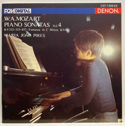 W.A. Mozart, Maria Joao Pires : Piano Sonatas Vol. 4 (CD Denon) *Rare ...