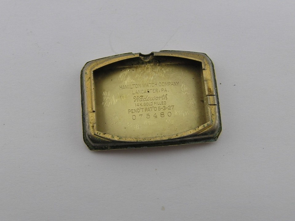 Vintage Hamilton Watch Carson 14k Gold Filled Cal 980 17j 1930's Needs ...