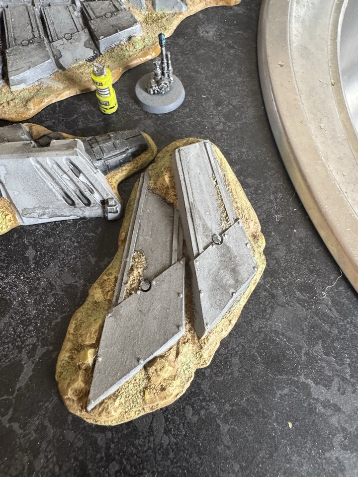 Warhammer 40k Aquila Lander Crashed Ship Battle Terrain for Macragge | eBay