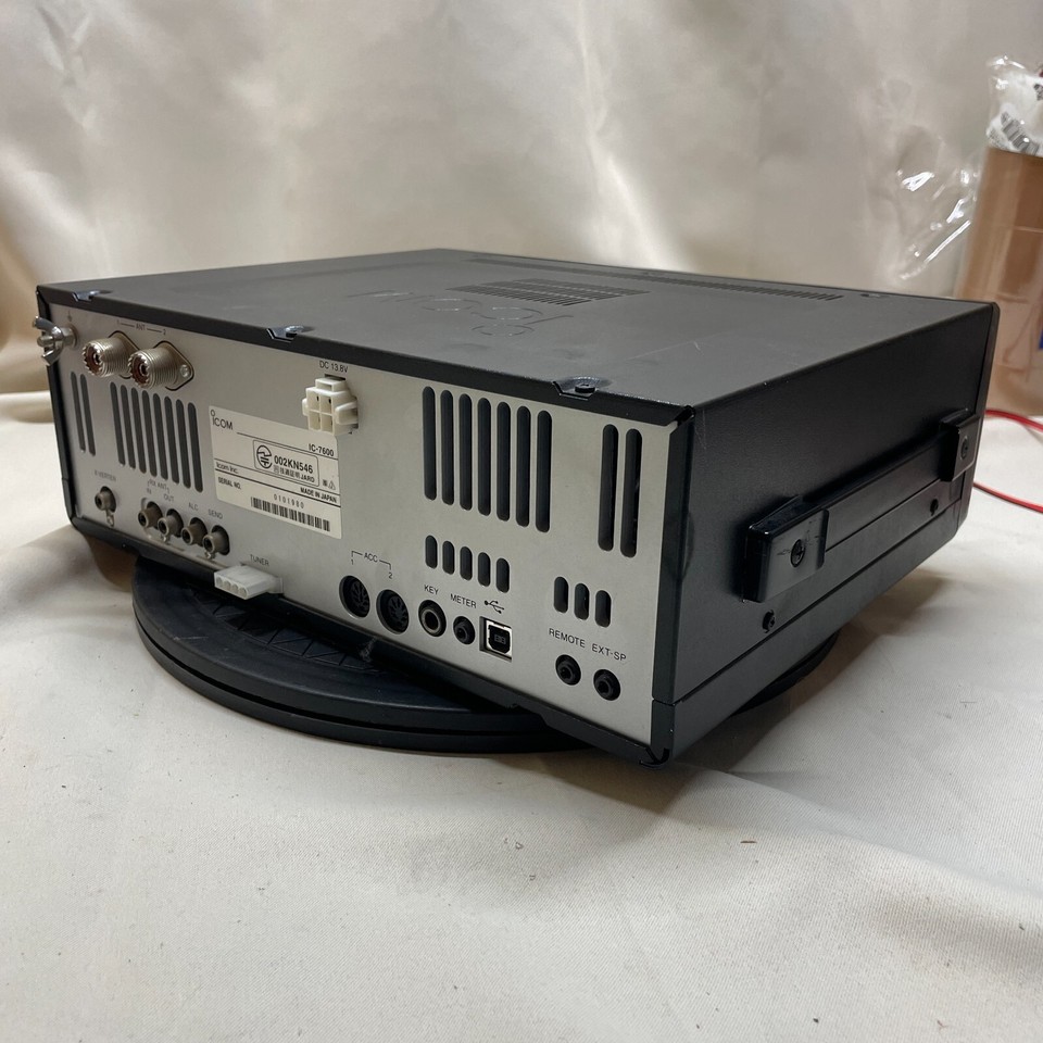 ICOM IC-7600 HF All Band / 50MHz 100W Ham Radio Transceivers Used ...