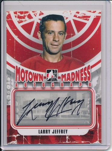 2012/13 ITG MOTOWN MADNESS LARRY JEFFREY AUTOGRAPH #A-LJ | eBay