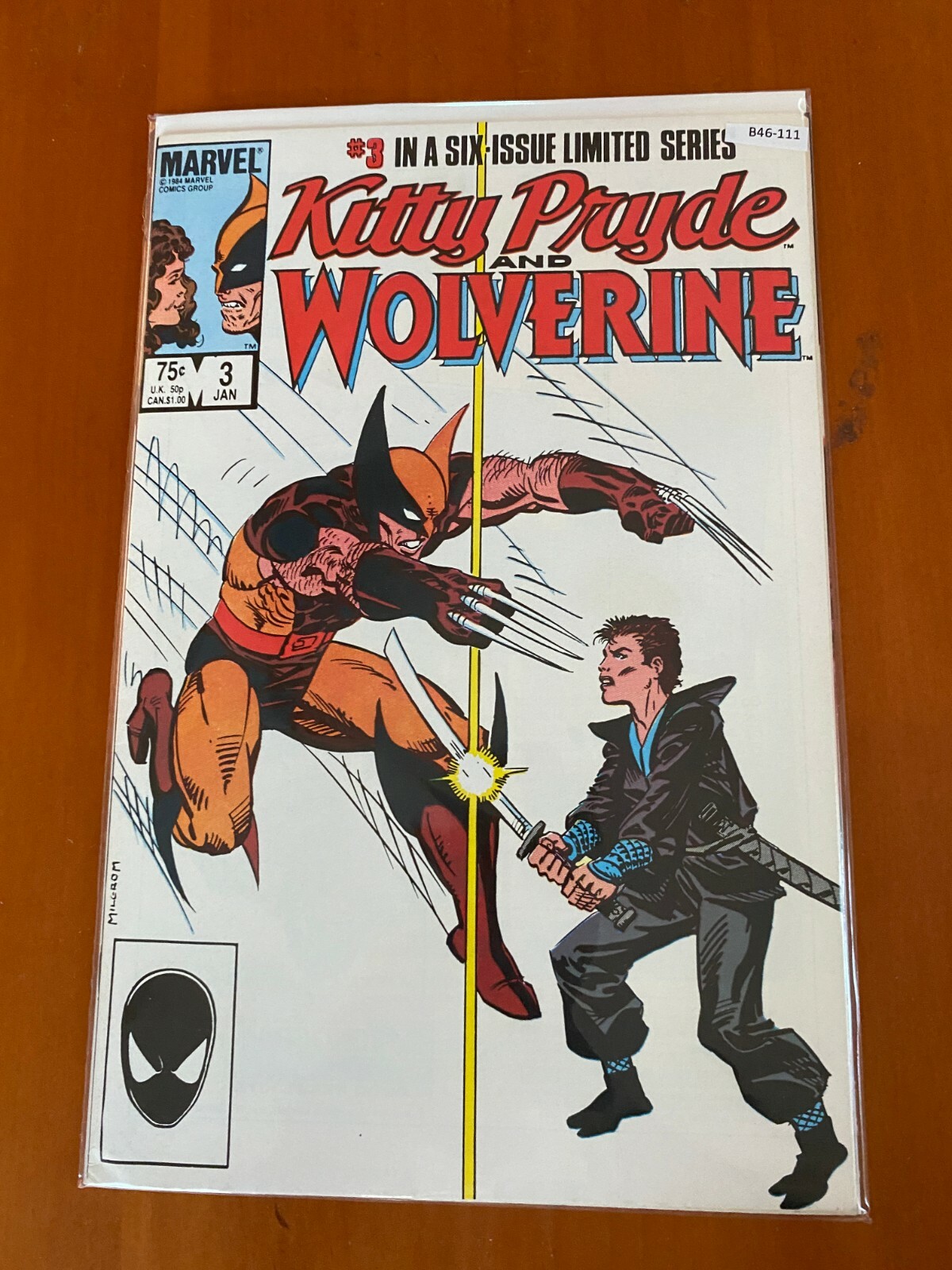 Kitty Pryde and Wolverine #3 1985 High Grade 9.0 Marvel Comic Book B46 ...