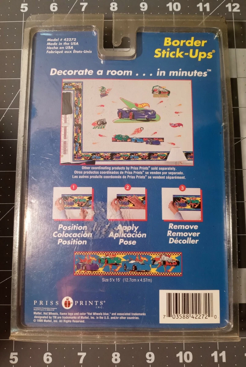 Hot Wheels Wallpaper Border