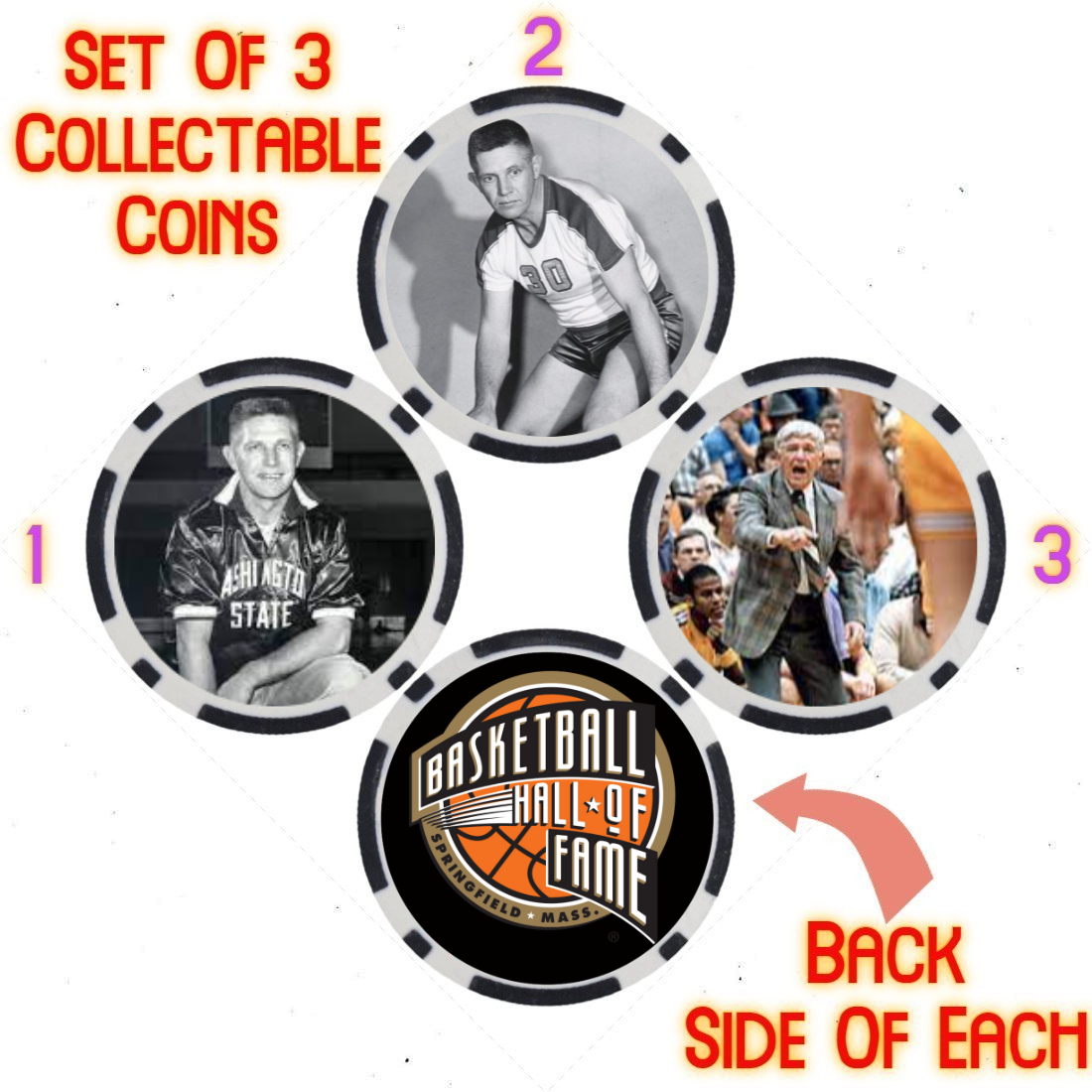 MARV HARSHMAN - BASKETBALL HALL OF FAME - COLLECTABLE COIN SET | eBay