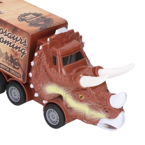 Storage Truck Portable Dinosaur Container Truck Transport Toy Latent ...