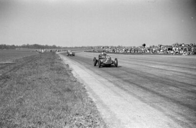 Cuth Harrison, ERA B Type 1950 Motor Racing Old Photo 2 | eBay Australia