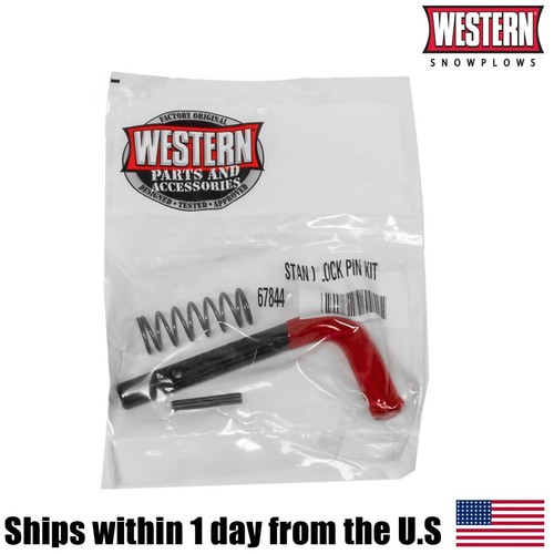 Genuine OEM Western Snow Plow Ultra Mount Stand Lock Pin Kit 67844 | eBay