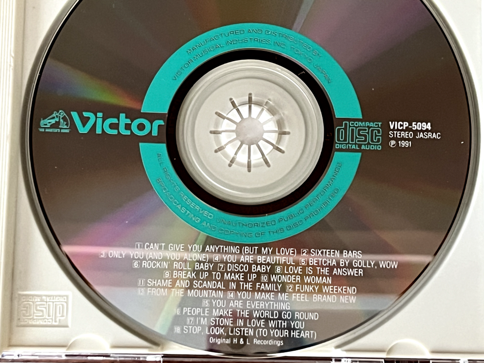 The Stylistics (CD, 1991, Victor, Japan) BB298 | eBay