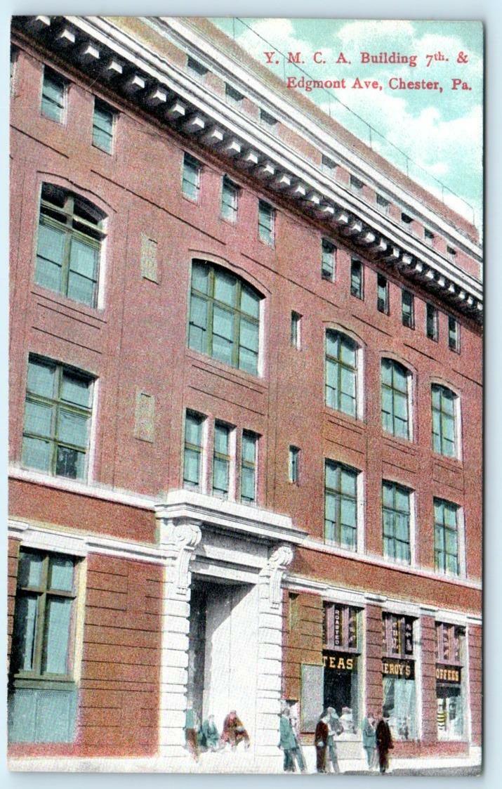 CHESTER, Pennsylvania PA ~ YMCA 7th & Edgemont Ave ca 1910s Postcard | eBay