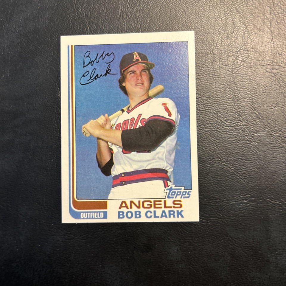 b15 1982 topps #74 Bob Clark California angels | eBay