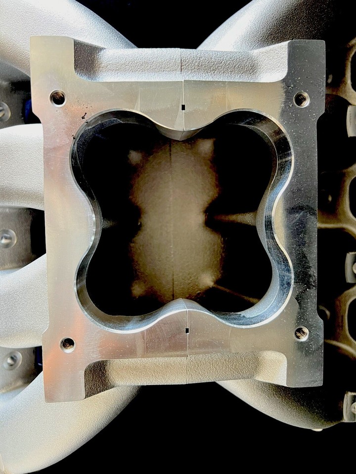 Blue Thunder THOR & Pro 18 Open Plenum 2 Piece Intake Manifold *Rare ...