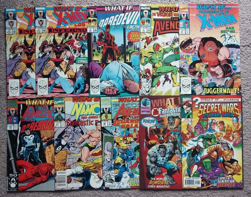 WHAT IF v2 #2 5 6 13 26 27 36 78 114 lot (10) avengers wolverine daredevil x-men | eBay