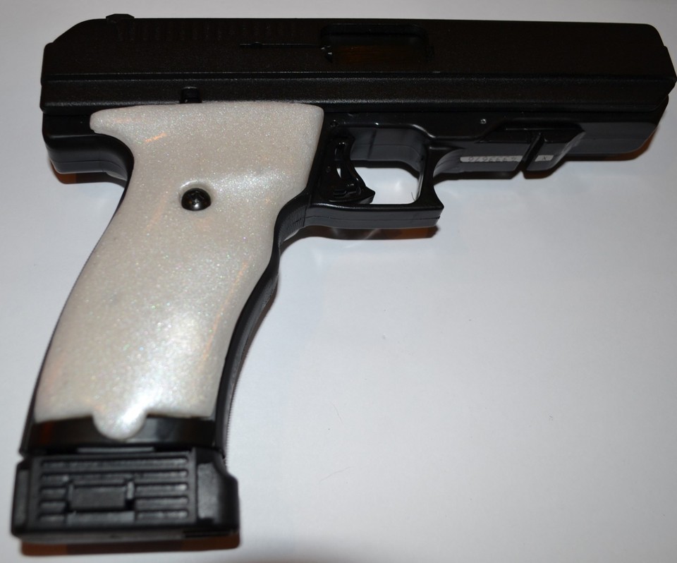 HI Point JCP-40 / JHP-45 pistol grips pearl white plastic | eBay
