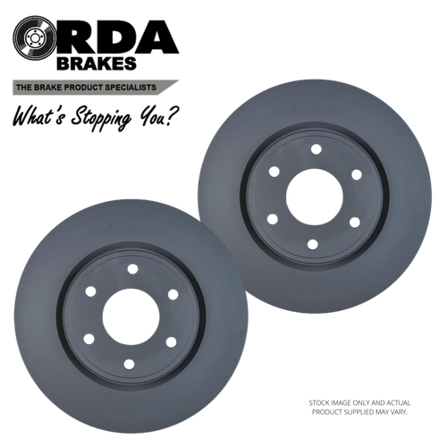 RDA8258 RDA FRONT DISC BRAKE ROTORS for NISSAN PATROL Y62 5.6L V8 2012 ...