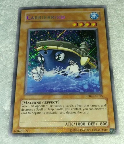 Yugioh! MP Carrierroid - PP02-EN015 - Secret Rare - Unlimited Edition ...