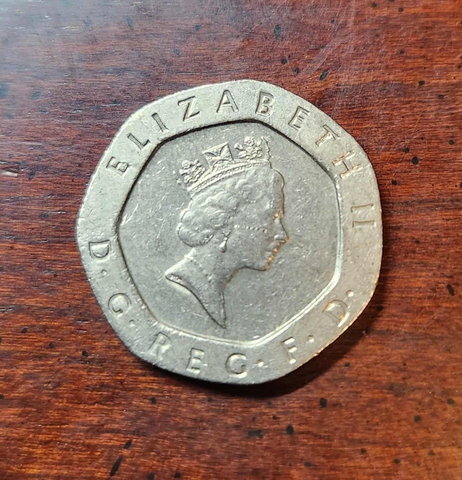 United Kingdom 20 Pence Coin - 1990 | eBay