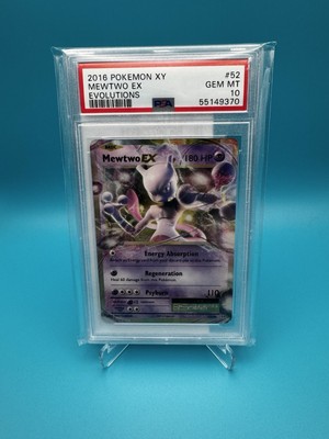 2016 Pokemon XY Mewtwo EX Evolutions #52 52/108 PSA 10 Gem Mint | eBay