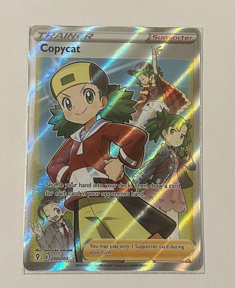 Pokémon TCG Copycat Evolving Skies 200/203 Holo Ultra Rare | eBay
