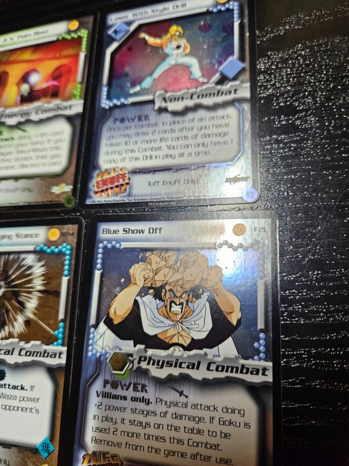 DBZ CCG 2002 Dragonball Z TCG Tuff Enuff Promo Limited Edition 20 of 22 ...