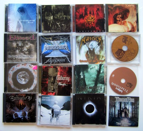 Lot of 13 Cds HEAVY METAL in variousa condition Read Description before ...
