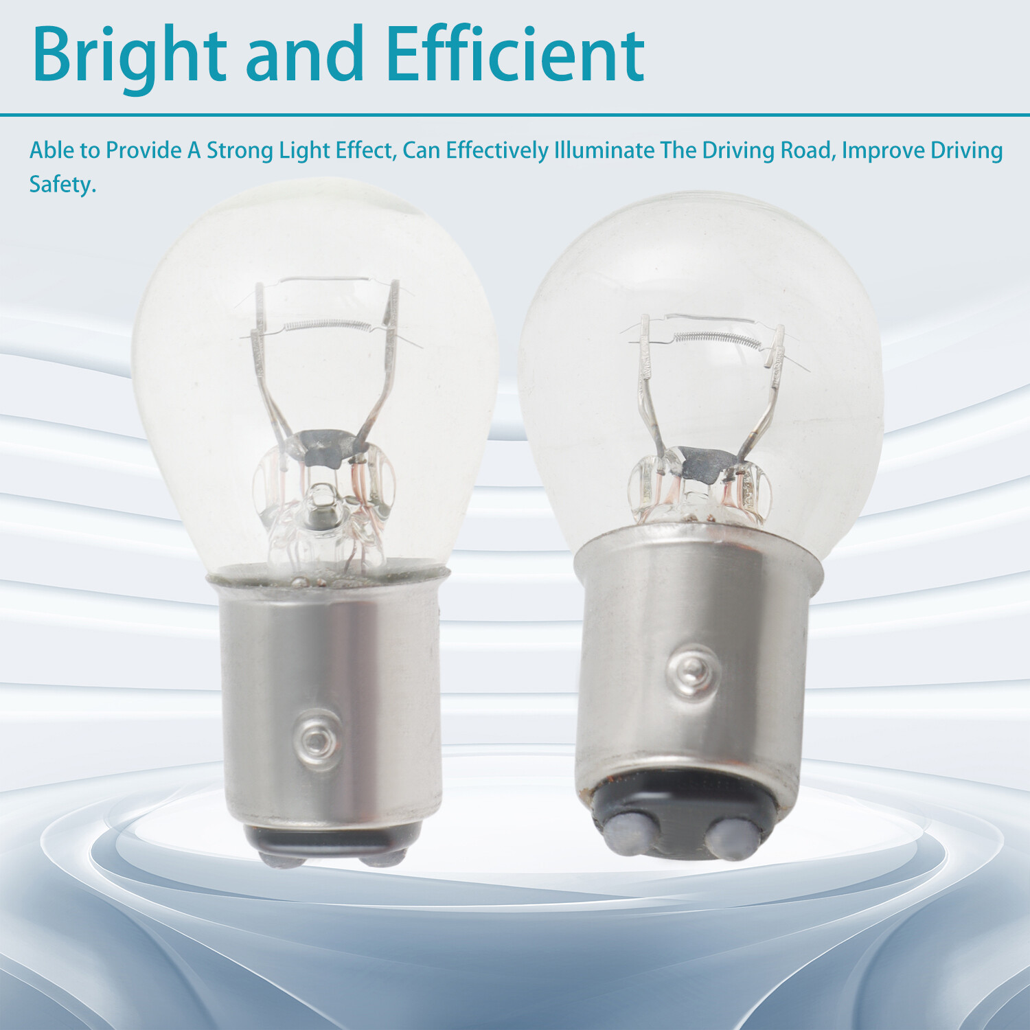 10x 1157 Bulb Light Auto Car Brake Stop Signal Turn Reverse Tail Lamp ...