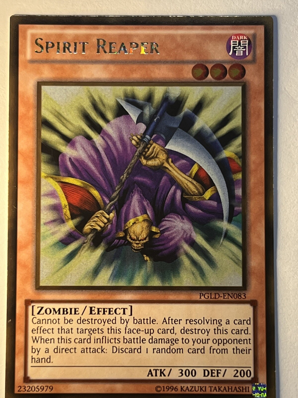 SPIRIT REAPER PGLD-EN083 GOLD RARE YuGiOh NM/NP | eBay