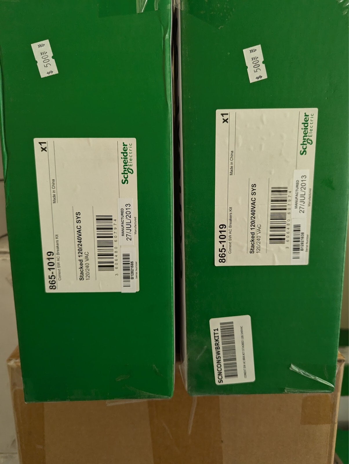 Schneider Electric 865-1019 120/240VAC Conext SW AC Stacking Kit | eBay