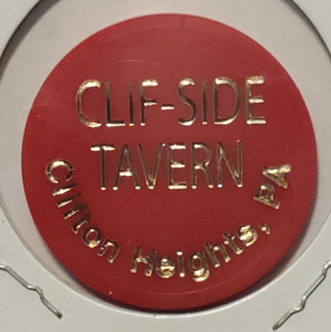 Clif-Side Tavern~Clifton Heights, PA ~ Good For One Draft Beer In Trade ...
