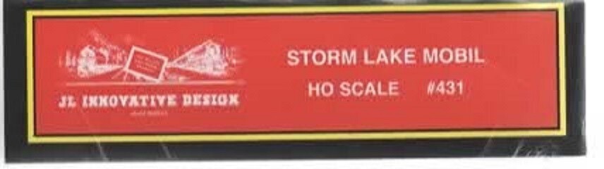 HO Scale JL Innovative Design 431 Storm Lake Mobil Gas Station Kit | eBay