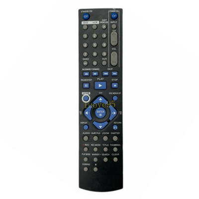 Remote Control For JVC DR-MV150B DR-MV78B DR-MV100B DR-MV7S DVD VCR ...