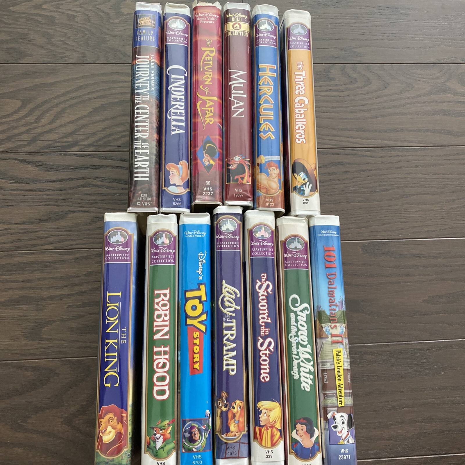 Lot of 13 Walt Disney VHS Gold and Masterpiece Collection Animation ...