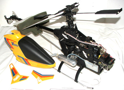 X-Cell 30 RC Helicopter with OS MAX 32 SZ Engine | eBay