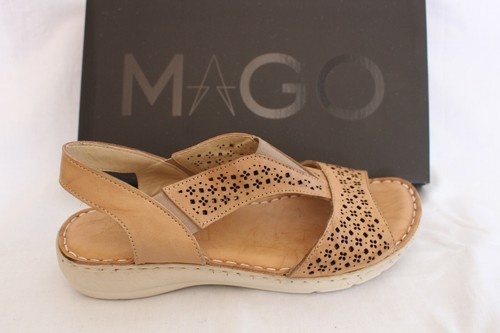 LADIES SHOES/FOOTWEAR - Mago Mama sandal beige SIZE 38/7 | eBay Australia