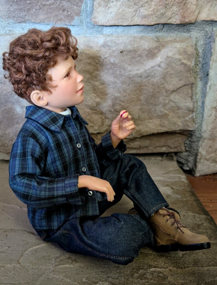 Richard Simmons - Debbie's Webbies WEBBIE JESSE Resin Marble Collector ...