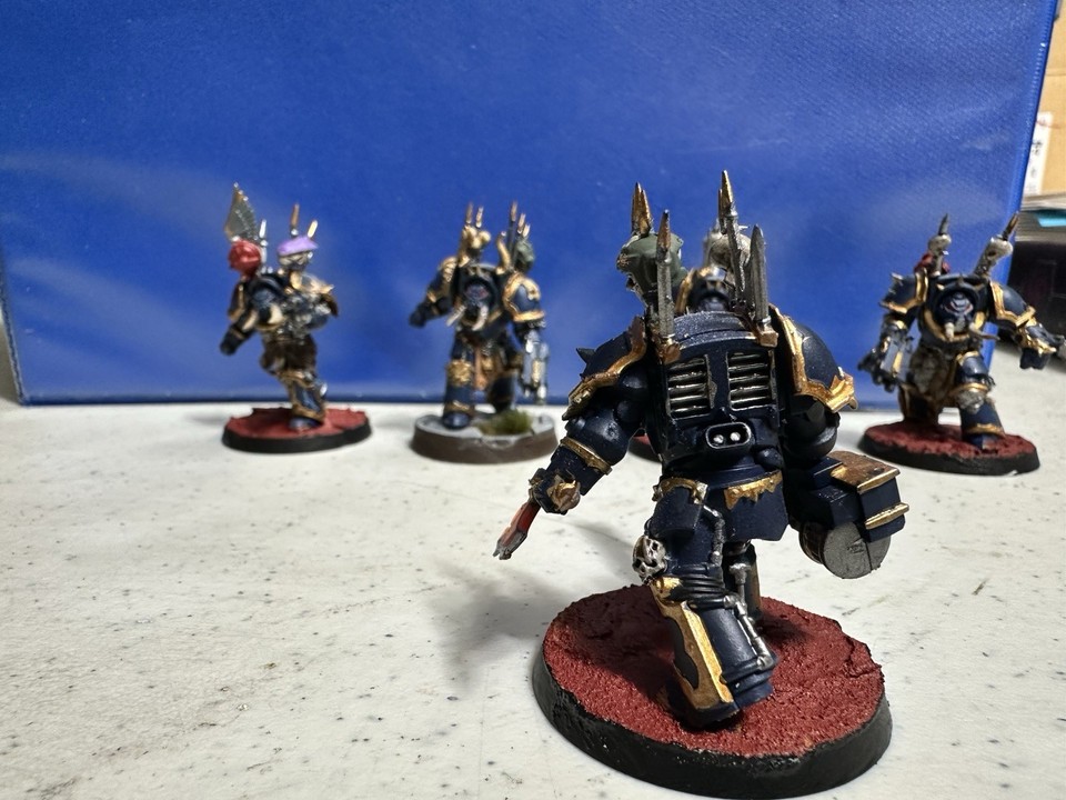 Warhammer 40K Chaos Terminators Painted Nightlords C 5011921178247| eBay