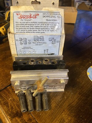 Dowl-it Self centering Dowling Jig Model #2000 | eBay