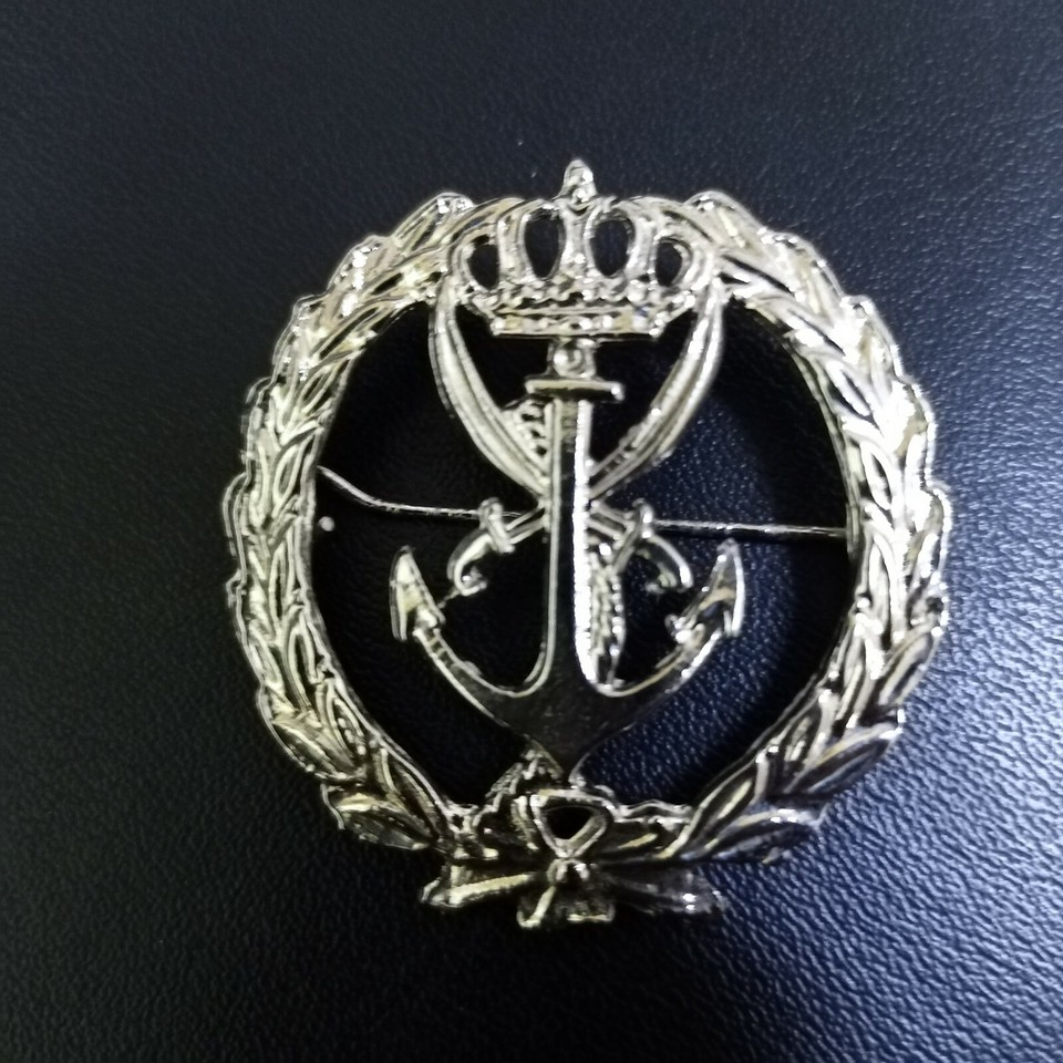 Jordanian Naval Forces Beret Badge Rare Royal Jordan Navy Army Cap ...