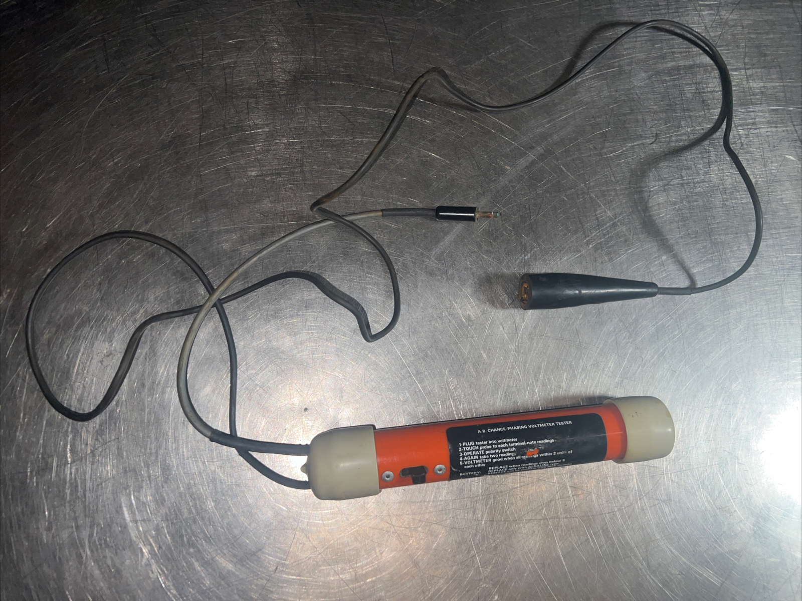 Hubbell A.B. Chance Phasing Voltmeter Tester. Contact Ends Needs ...