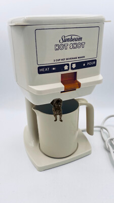 Vintage Sunbeam Hot Shot 2 Cup Water Dispenser 16 oz Model 17076 ...