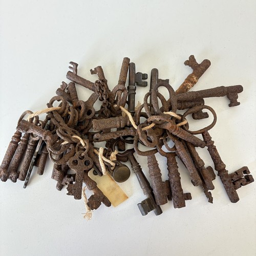 Lot 46 Antique Skeleton Keys Locks Vintage Mix | eBay